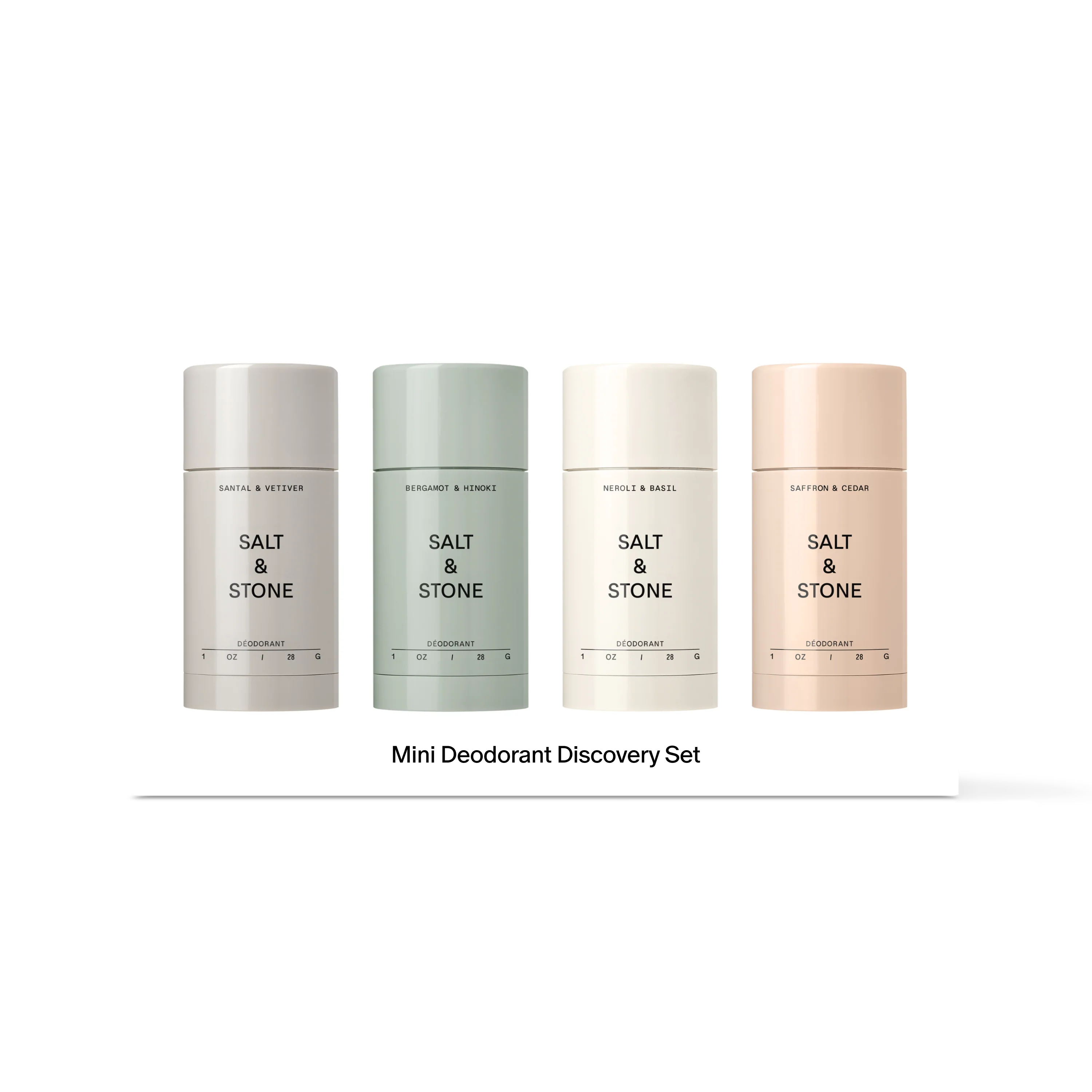 Aluminum-Free Deodorant Mini Discovery Set – SALT & STONE