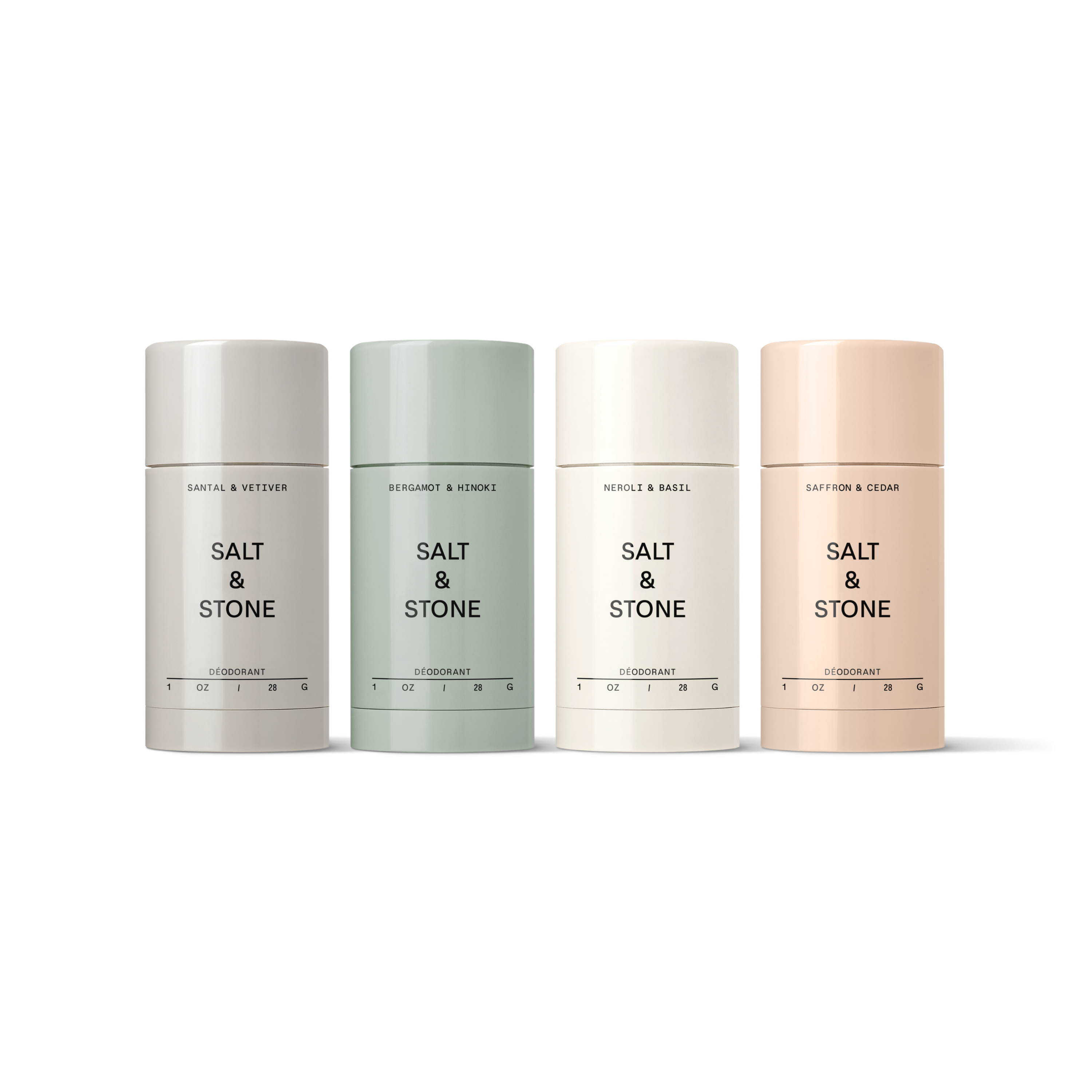 Aluminum-Free Deodorant Mini Discovery Set – SALT & STONE