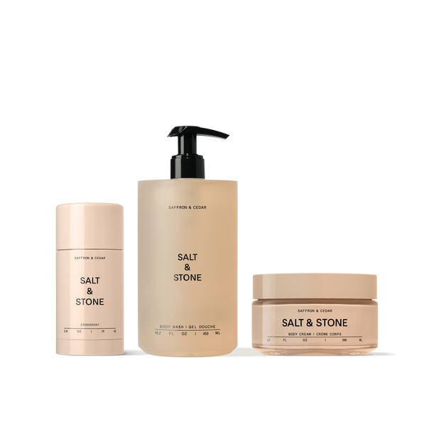 Saffron & Cedar Scent – SALT & STONE